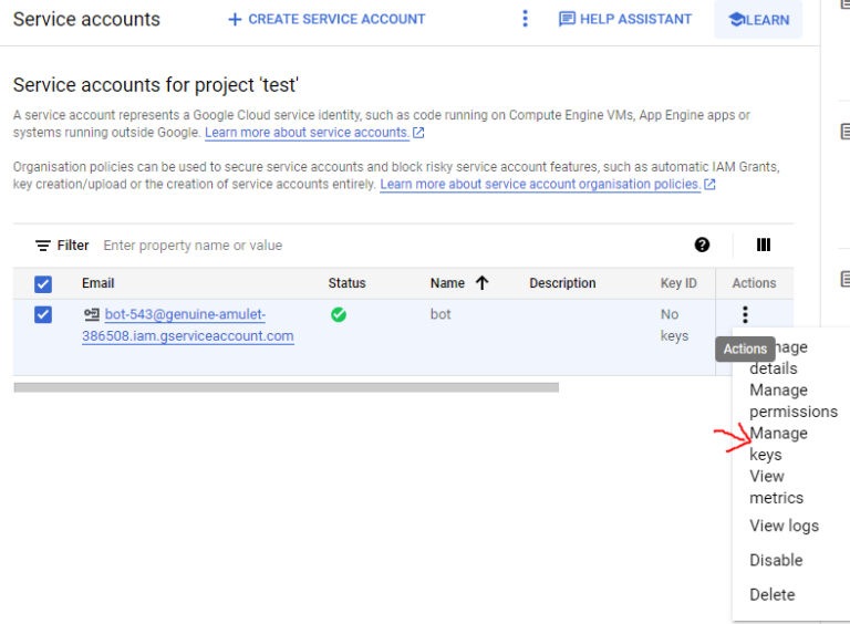 How to generate a credential.json file for Google Drive and Google Spreadsheet - Silicon's blog